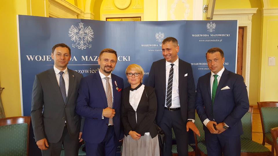 Robert Perkowski z Honorową Odznaką za Zasługi dla Samorządu ...