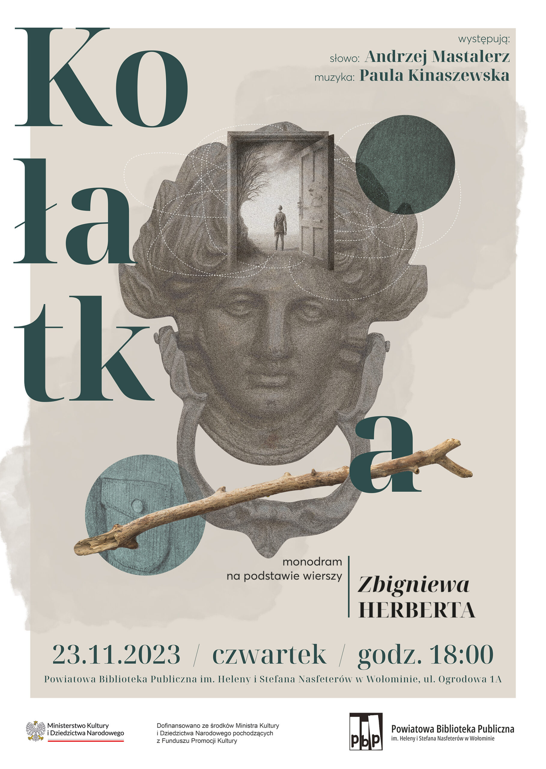 Powiatowa Biblioteka Publiczna W Wo ominie Zaprasza Na Spektakl