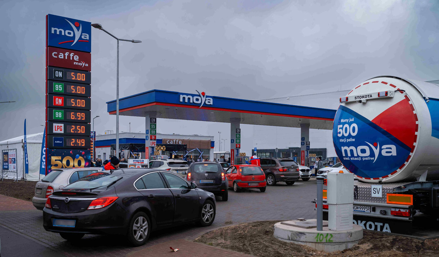 Sieć stacji paliw MOYA otworzyła jubileuszową 500. stację w Kobyłce - Życie Powiatu na Mazowszu