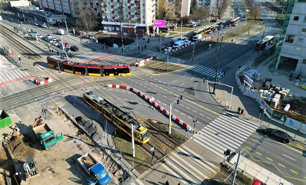 Od marca przerwa w ruchu tramwajowym na Banacha - Życie Powiatu na Mazowszu